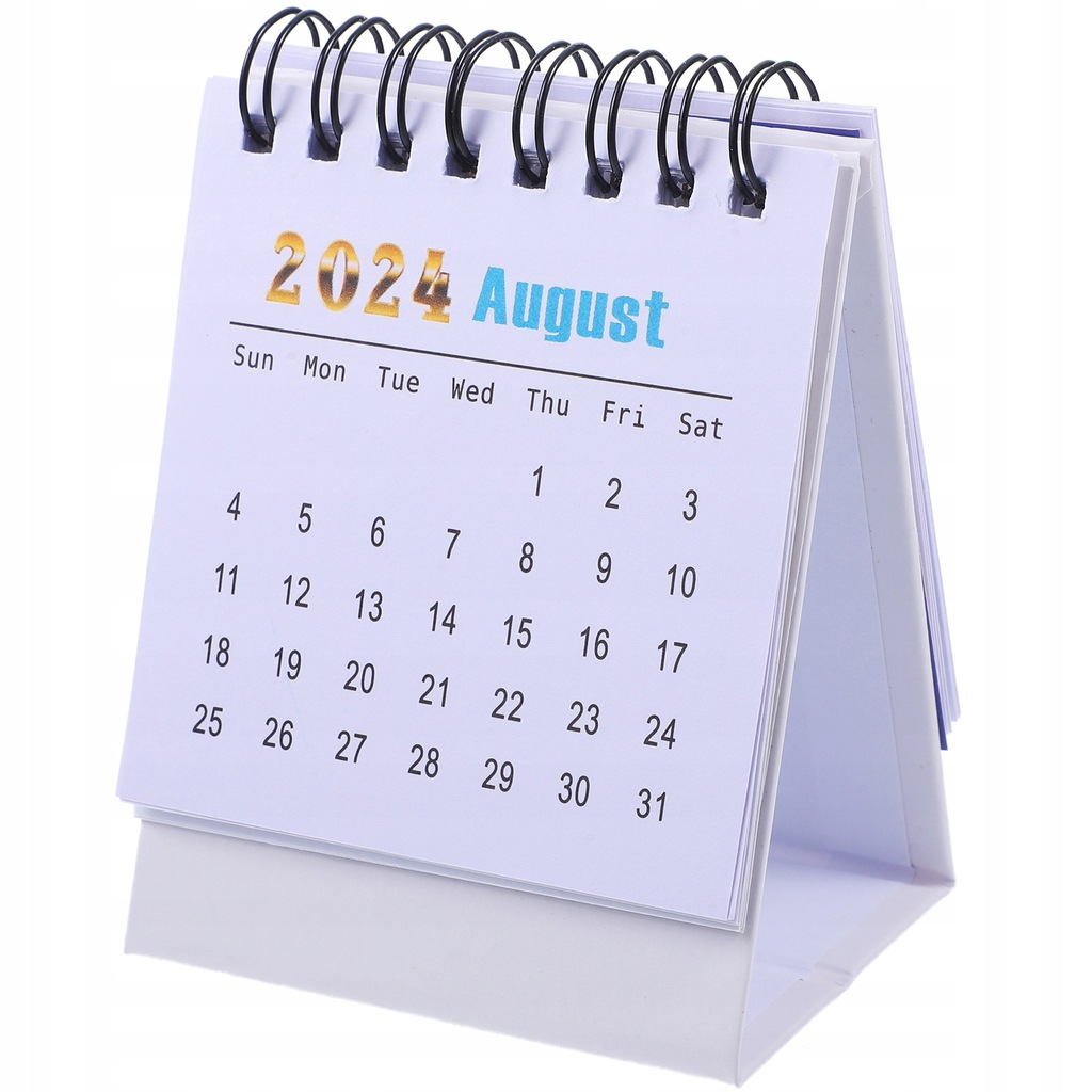 Desk Mini Calendar 2024 Tabletop Small Calendar - 14470940497 ...