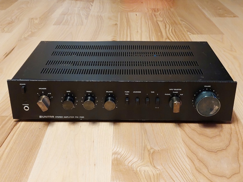 UNITRA Stereo Amplifier PW-7020 - 13008786478 - oficjalne archiwum Allegro