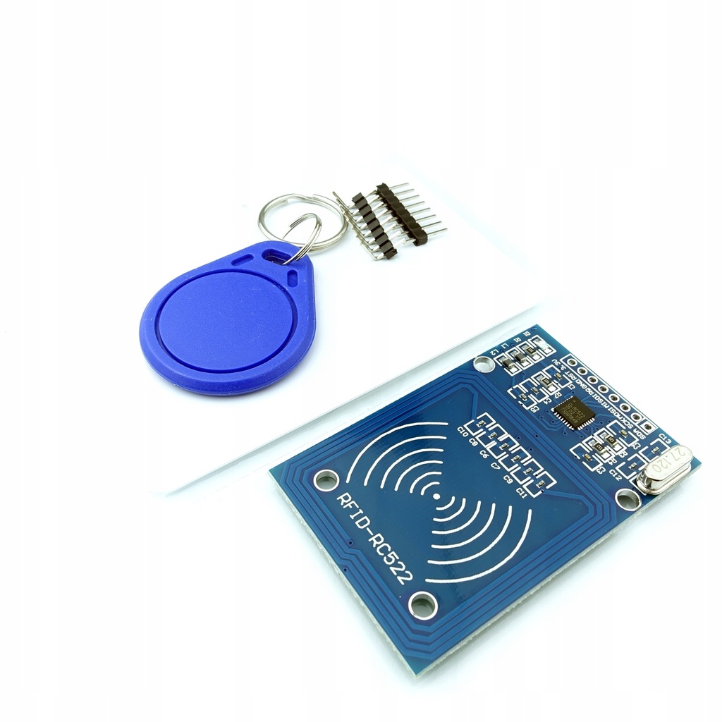 Czytnik RFID RC522 + brelok + karta zestaw Arduino - 10881174194 ...