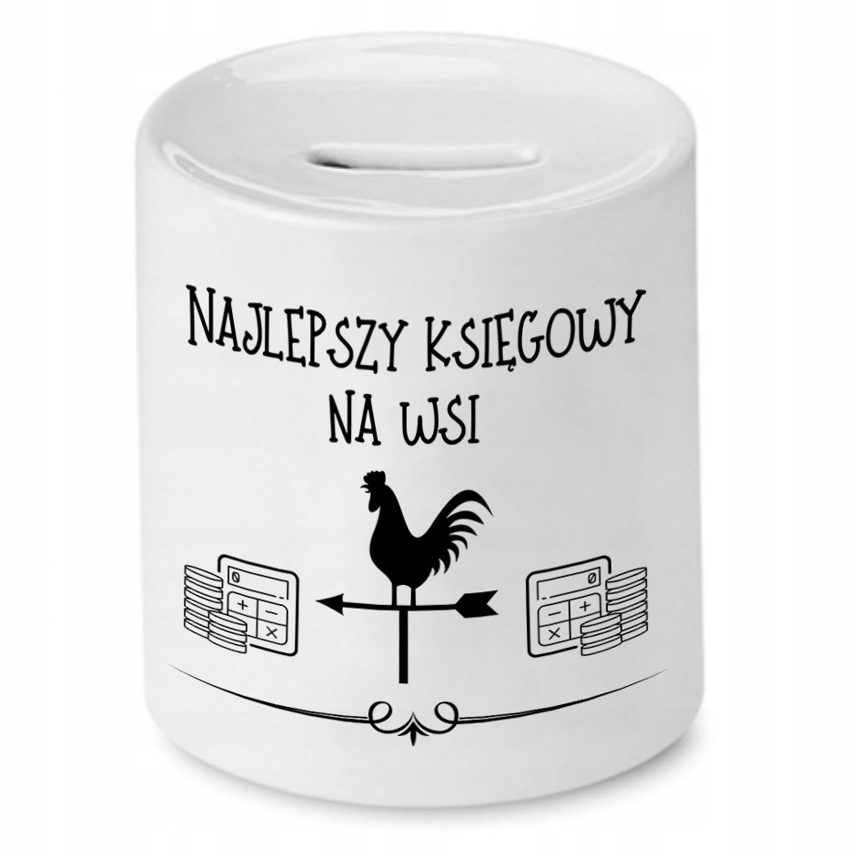 SKARBONKA KSIĘGOWEJ KSIĘGOWEGO NAJLEPSZY NA WSI - 11996684158 ...