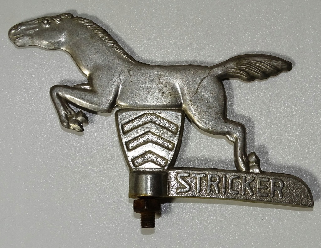 Przedwojenny szyld rowerowy znaczek emblemat oryginał - 14776313301 ...