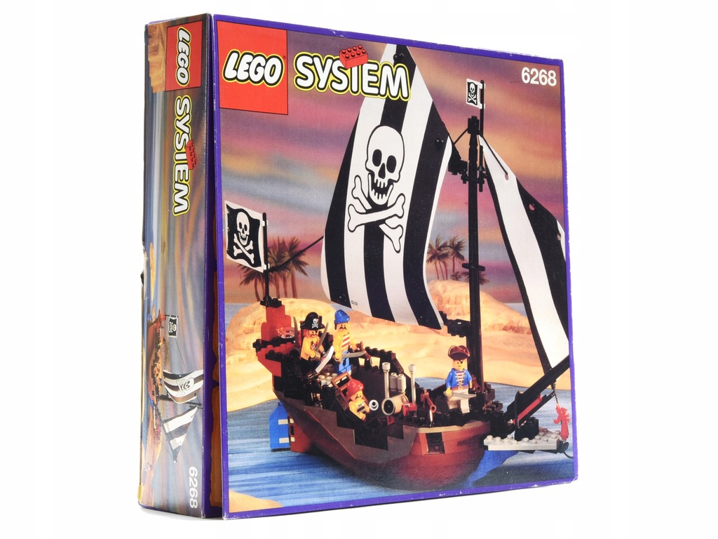 LEGO Piraci 6268 Statek Piracki Renegatów 1993 - 13841257117 ...