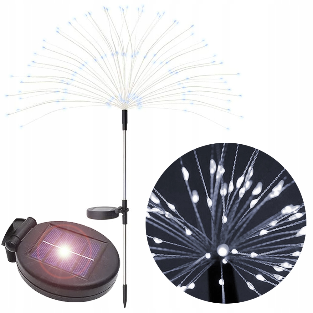 LAMPA SOLARNA OGRODOWA DMUCHAWIEC LED DRZEWKO - 13656425725 - oficjalne archiwum Allegro