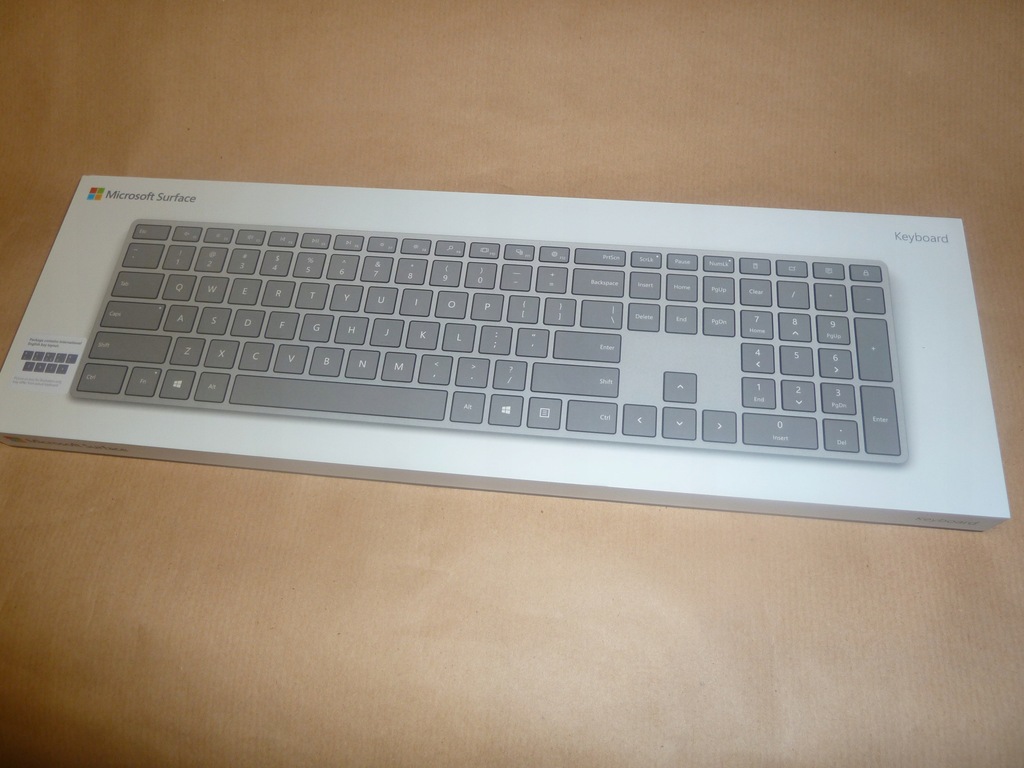 Microsoft Surface Keyboard 3YJ-00019 - 11278636299 - oficjalne archiwum ...