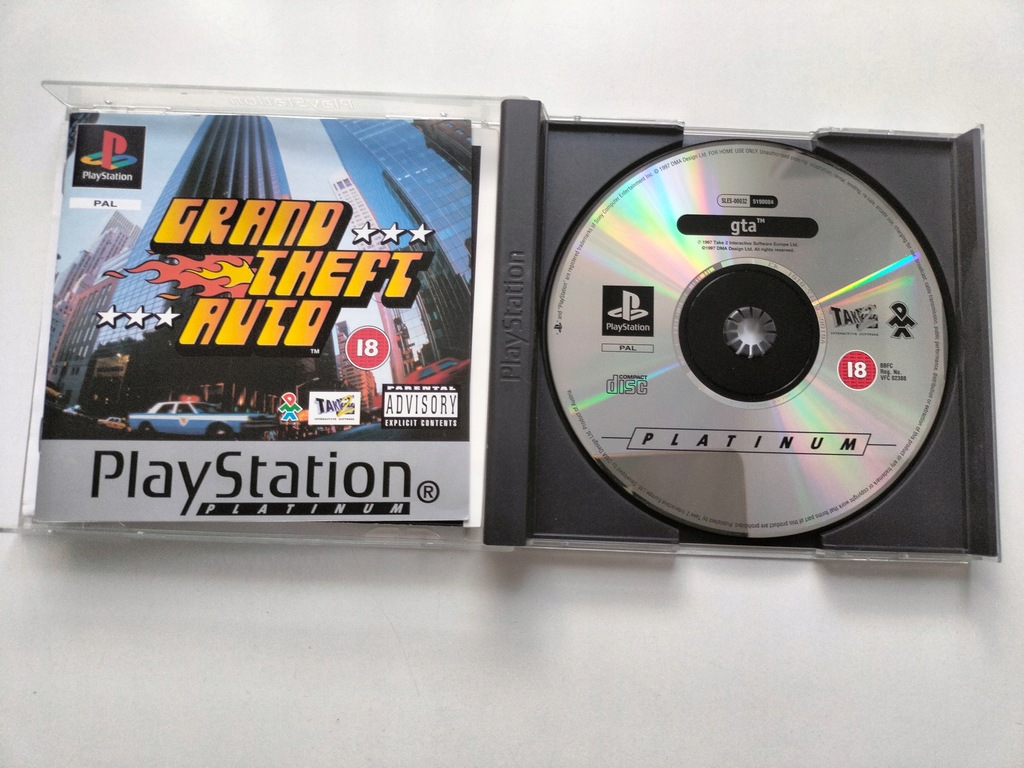 Купить GTA GRAND THEFT AUTO + КАРТА PSX PS1: отзывы, фото и ...