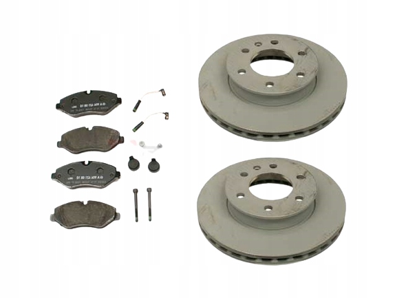 ORYGINALNY ZESTAW HAMULCOWY MB SPRINTER W906 - 12763080057 - oficjalne ...