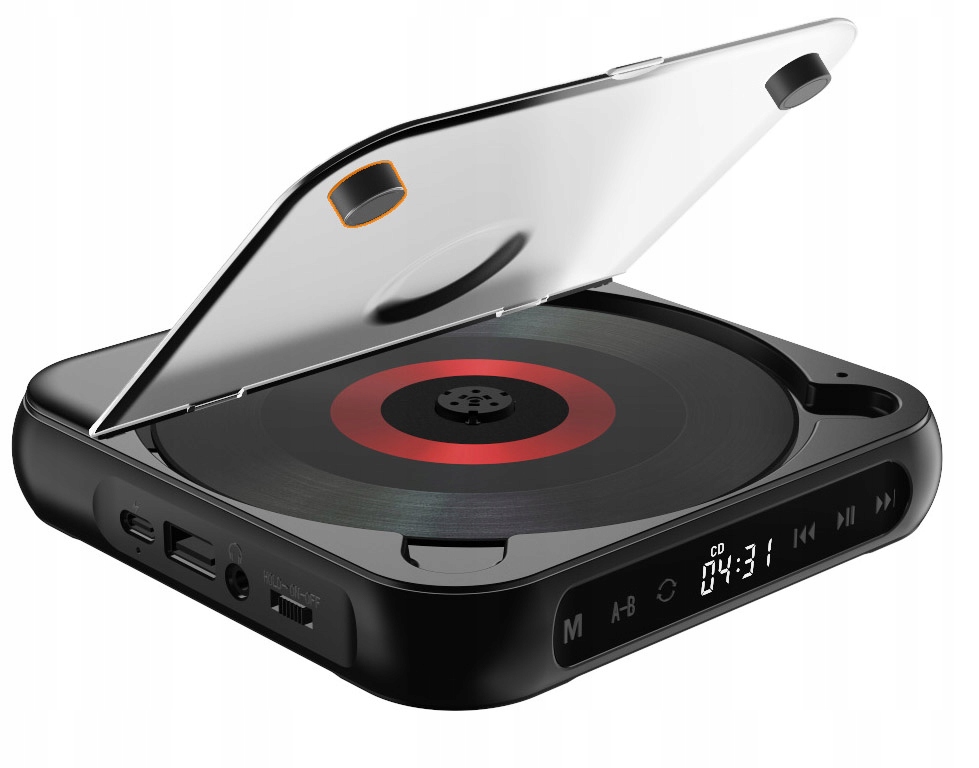 PRZENOŚNY ODTWARZACZ CD MP3 Bluetooth USB - 13755024013 - oficjalne archiwum Allegro