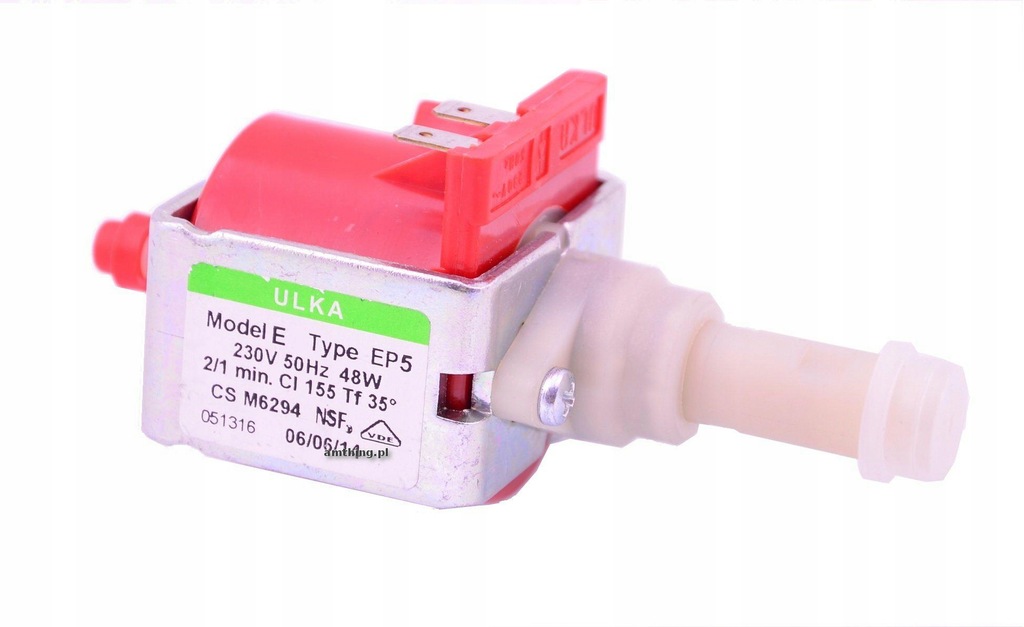 POMPA CIŚNIENIOWA WODY EKSPRESU DO KAWY ULKA E EP5 - 11948242772 ...