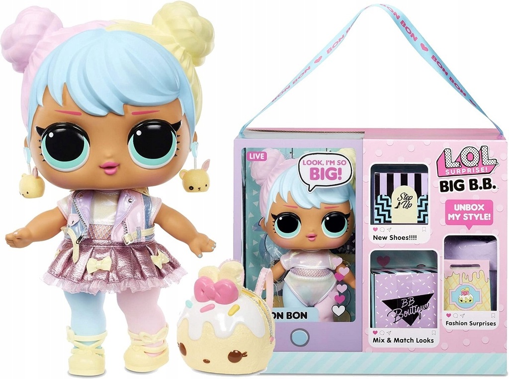 LOL SURPRISE BIG BB LALKA BON BON 27CM 573050 - 10482990286 - oficjalne ...