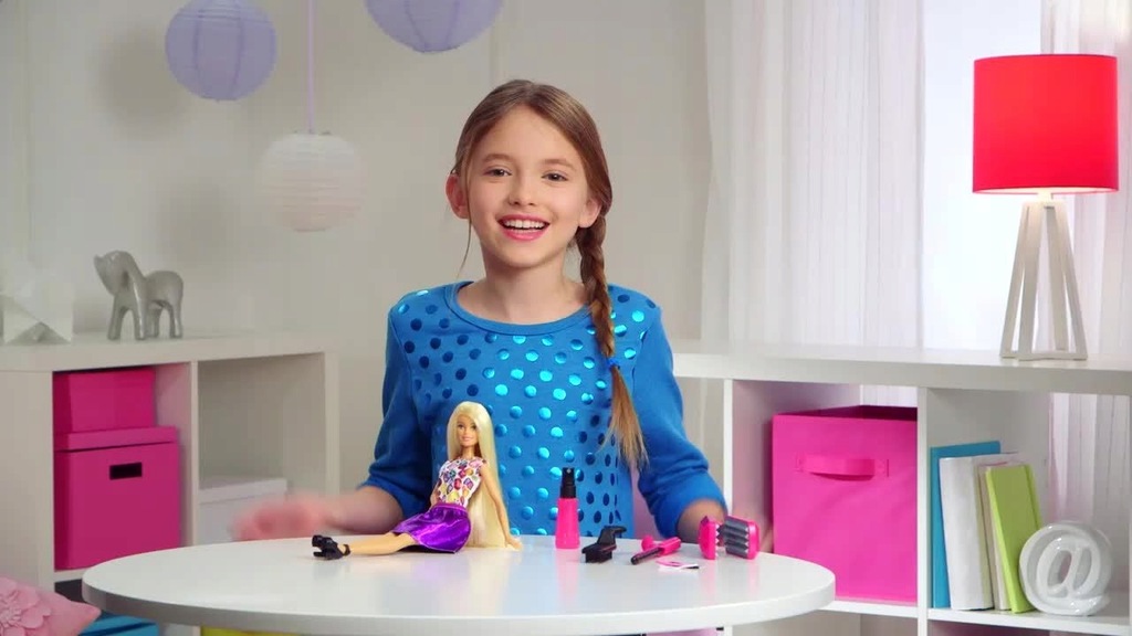 BARBIE LALKA STYLIZACJA WŁOSÓW FALE I LOKI DWK49 - 8337728746 ...
