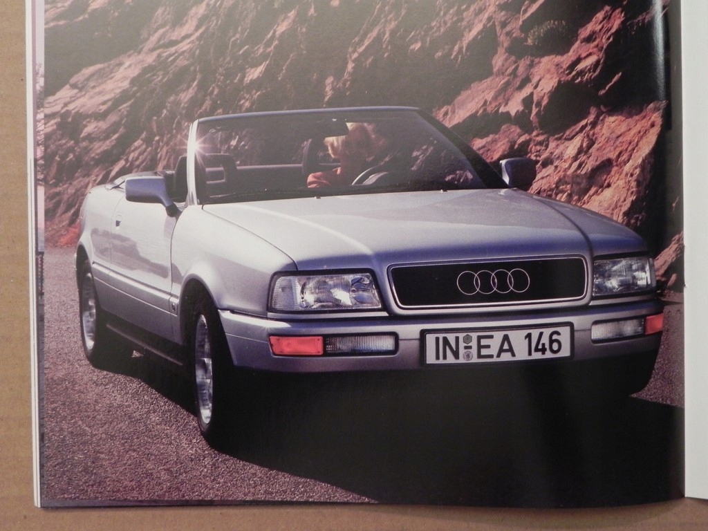 AUDI - 80 B4 100 C4 COUPE CABRIOLET V8 - 1993 r - 12180294780 - oficjalne archiwum Allegro