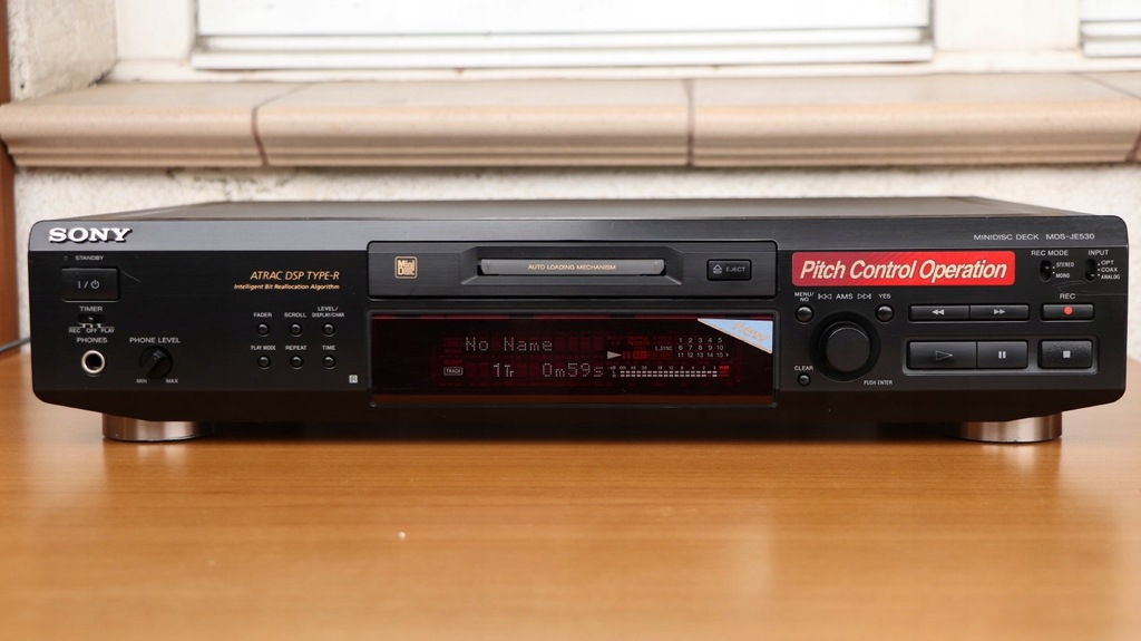 MINIDISC MD SONY MDS-JE530 1999 SPRAWNY NAGRYWA !! - 12853881369 ...