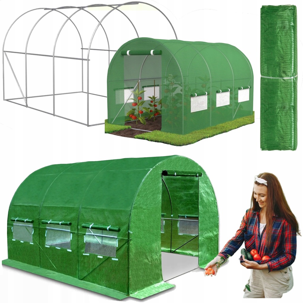 TUNEL FOLIOWY + STELAŻ OGRODOWY SZKLARNIA 3x2x2m - 13867730455 ... TUNEL FOLIOWY + STELAŻ OGRODOWY SZKLARNIA 3x2x2m - 13867730455 ...