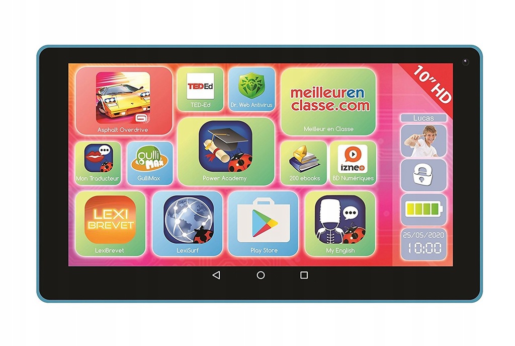 248 Tablet Edukacyjny Lexibook LexiTab 10' HD - 8886300634 - oficjalne ...