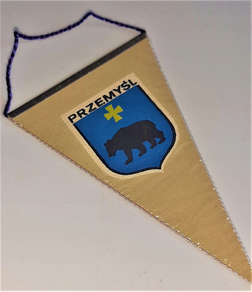 Proporczyk Przemyśl Herb Polska Flaga Orzeł bez ko - 12660782329 ...