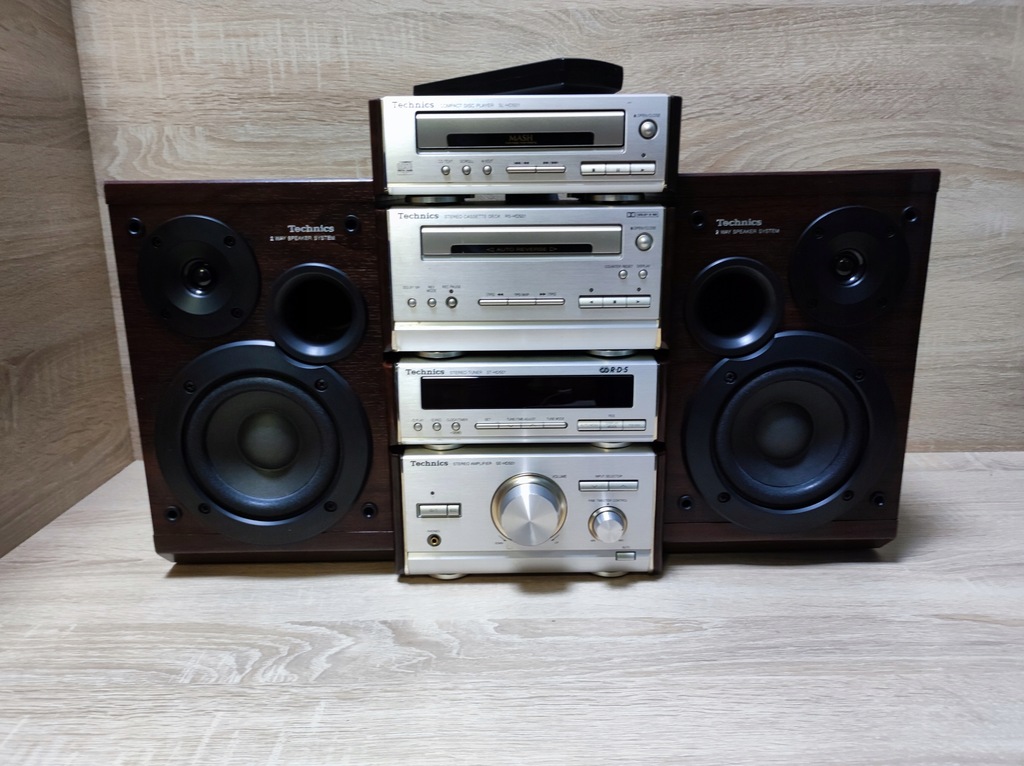 Wieża stereo Technics SE-HD501 komplet z głośnikami okazja! - 15191955852 - oficjalne archiwum ...