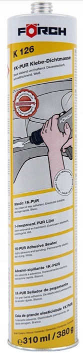 FORCH K126 Masa Uszczelniająca Klejąca 310 Biały - 9096529728 ...