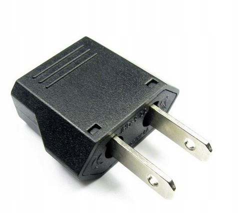 Amerykańska wtyczka Adapter Przejsciówka PL na US - 8464755350 ...
