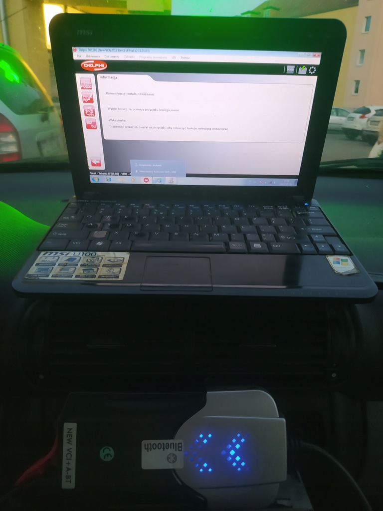 Komputer diagnostyczny Delphi ds150e zestaw MSI - 12884442009 ...