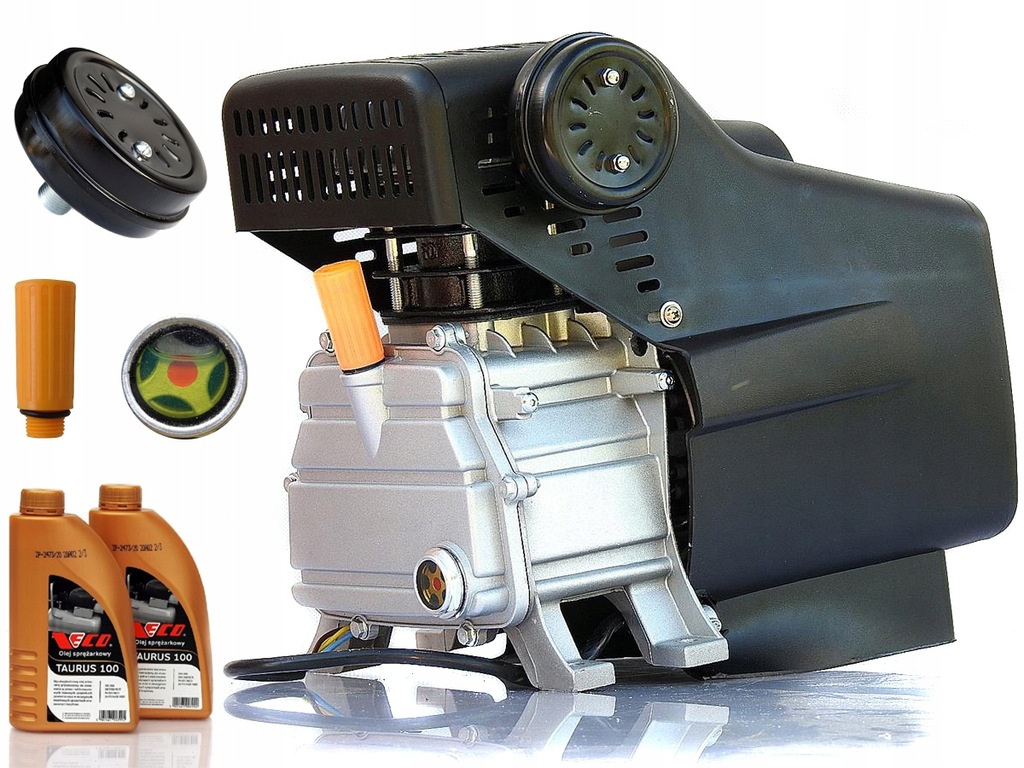 KOMPRESOR 10 BAR olejowy pompa powietrza sprężarka olejowa do 24L 50L 80L - 9447246265 ...