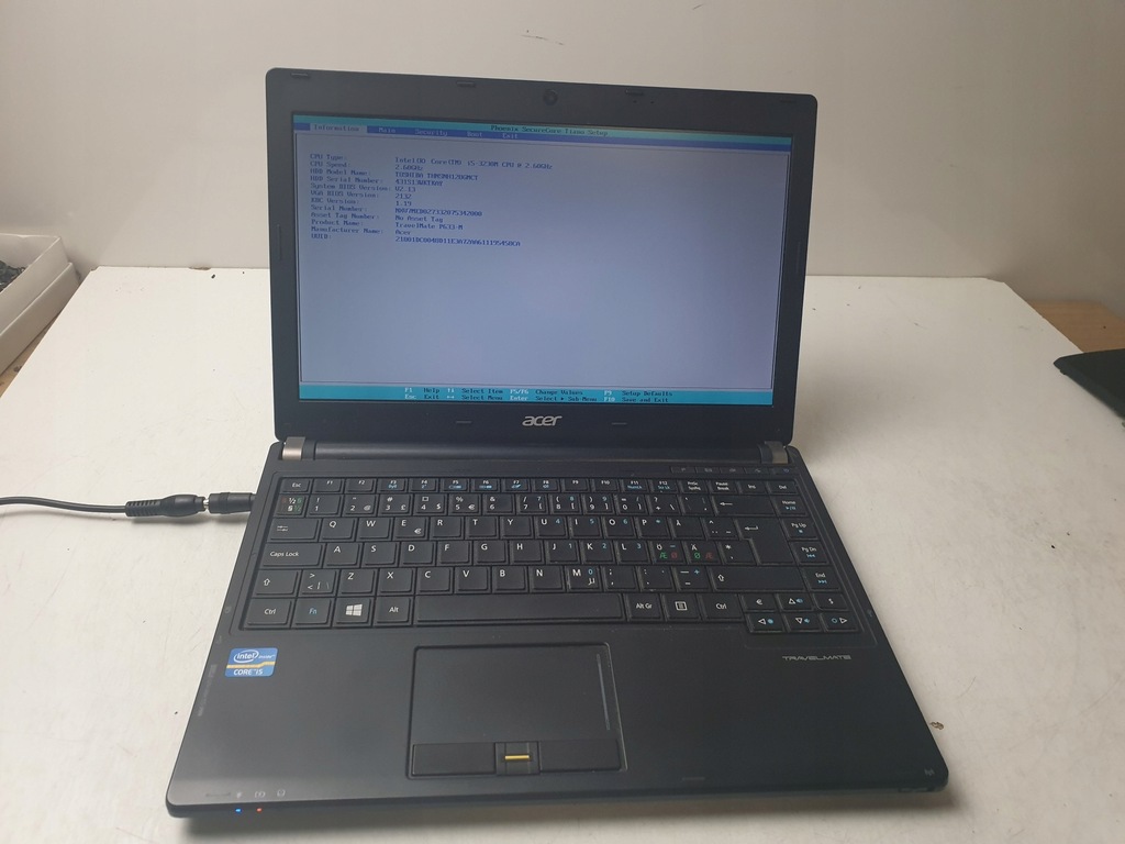 Acer TravelMate P633 (2142823) - 15578076160 - oficjalne archiwum Allegro