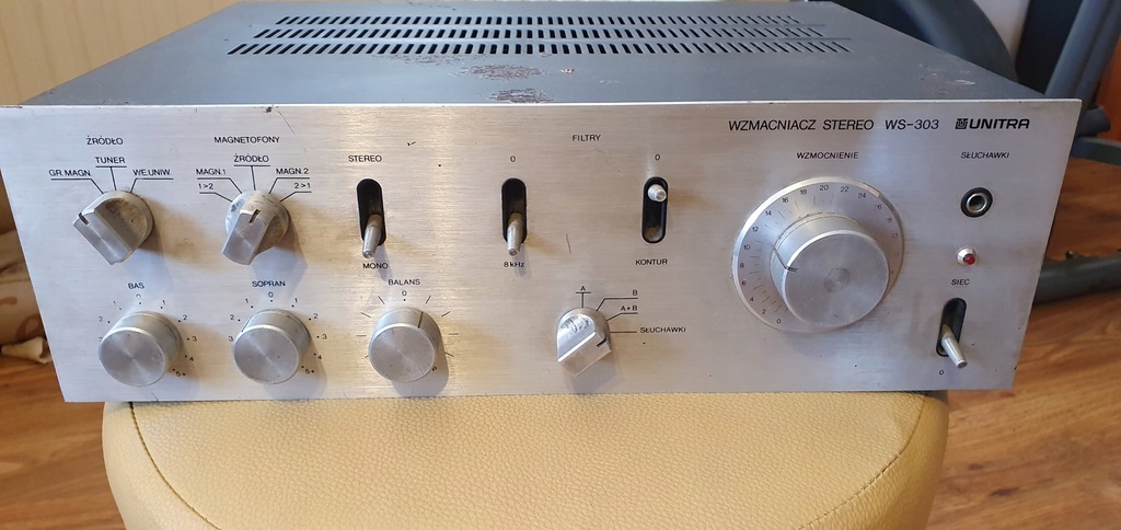 Wzmacniacz Unitra WS-303 - 9344778927 - oficjalne archiwum Allegro