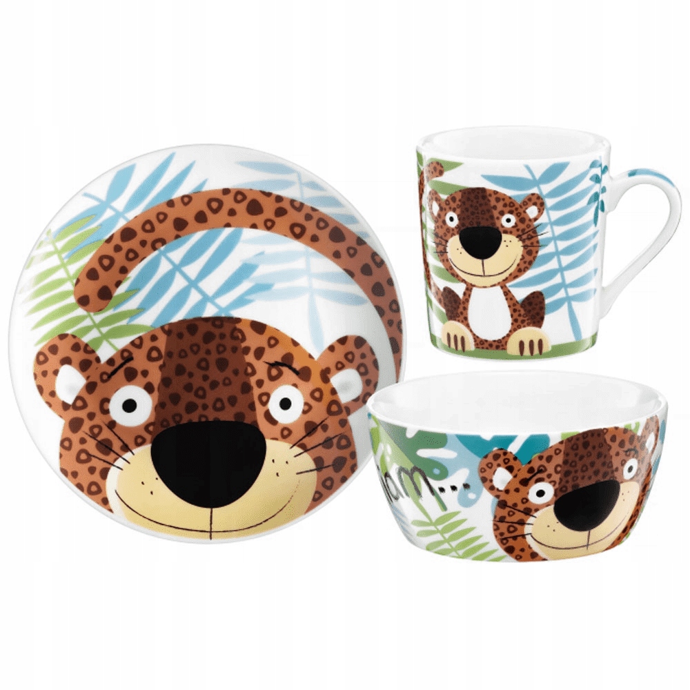 KOMPLET ŚNIADANIOWY DLA DZIECI ALEX AMBITION JUNIO - 12178348093 ...