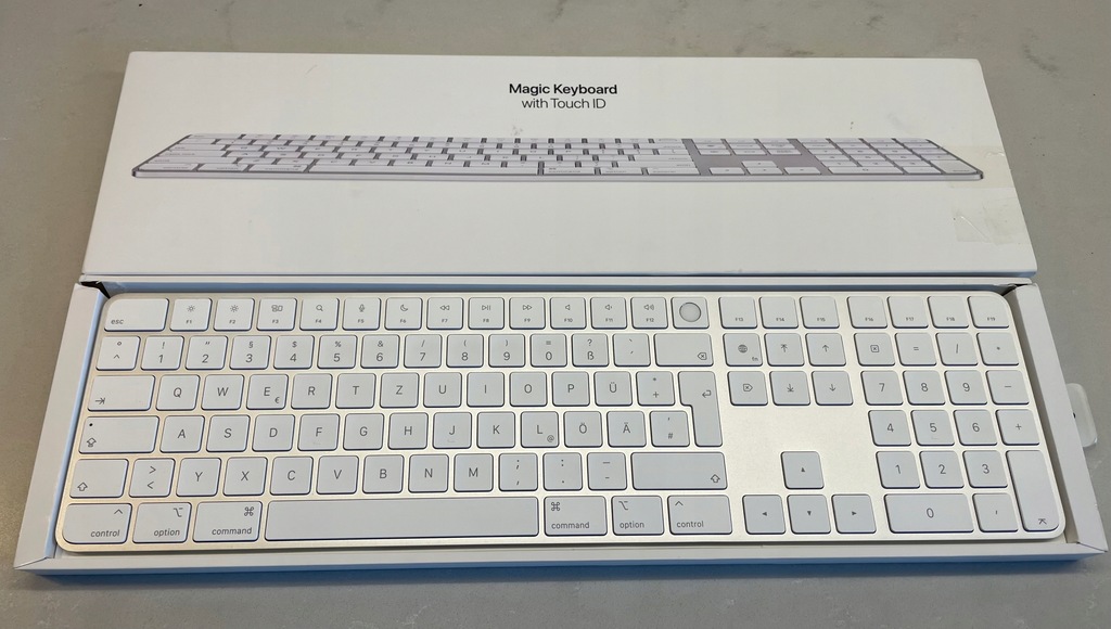 Apple Magic Keyboard Touch ID Keypad - German - 12653291834 - oficjalne archiwum Allegro