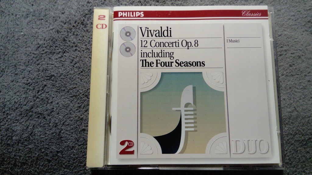 2CD Vivaldi / I Musici – 12 Concerti Op. 8 Including The Four Seasons ...