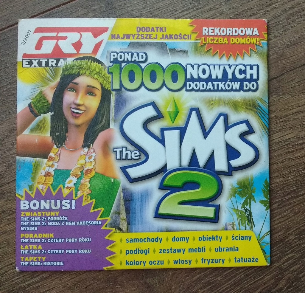 THE SIMS 2 PONAD 1000 NOWYCH DODATKÓW - 12397614064 - oficjalne archiwum Allegro