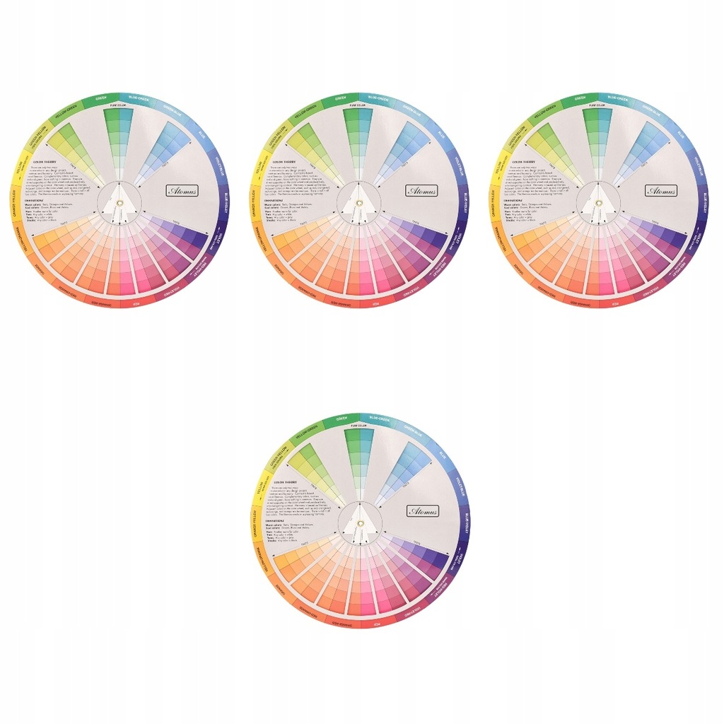 Gradient Color Wheel Basic Color Wheel Paint 4 PCS - 13374917067 ...
