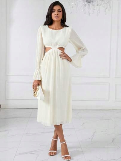 SHEIN SUKIENKA PLISOWANA PROSTA ŻÓŁTA MIDI XS ŁŁL - 15622027593 - oficjalne archiwum Allegro