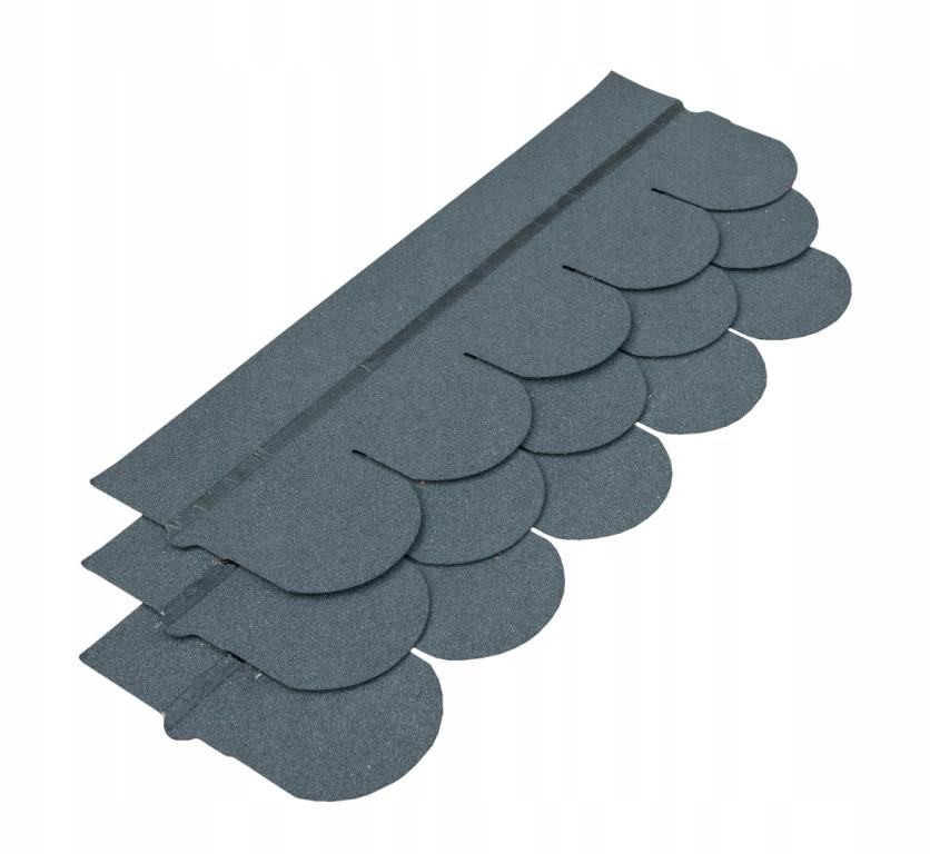 Gont bitumiczny karpiówka 3m2 grafit - 8995695856 - oficjalne archiwum Allegro