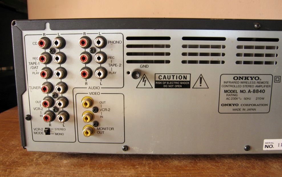 ONKYO A-8840 POTĘŻNY WZMACNIACZ HIFI 2x120W PILOT - 9184333000 - oficjalne archiwum Allegro