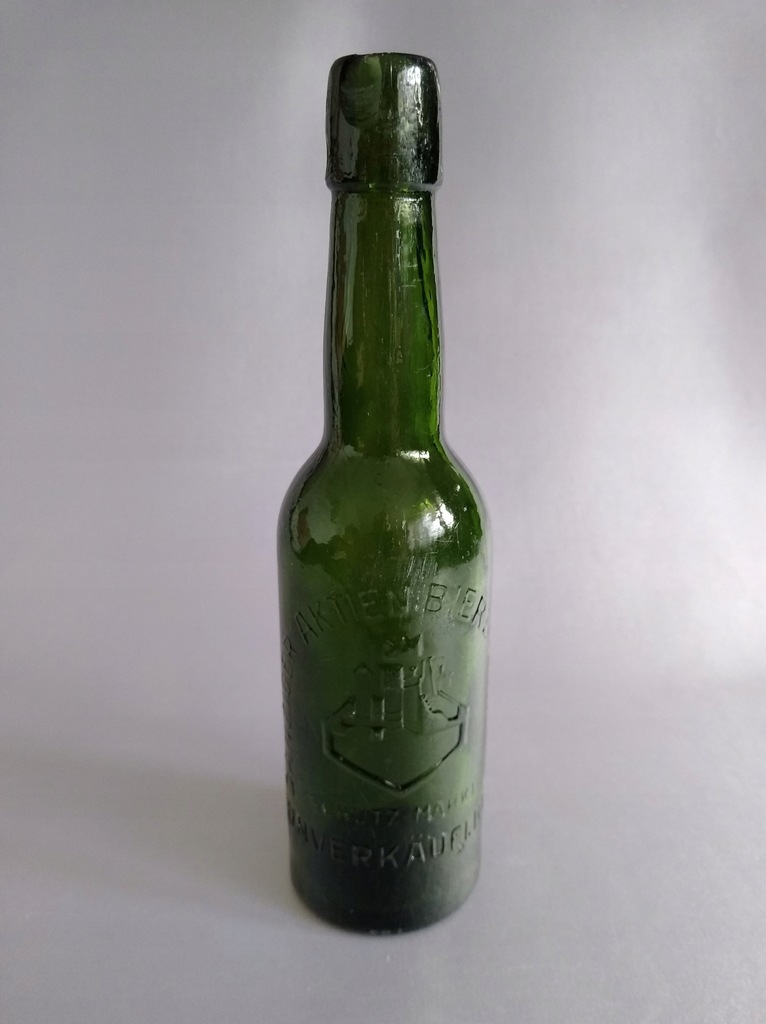 stara butelka DANZIGER AKTIEN BIERBRAUEREI / BROWAR GDAŃSK ...