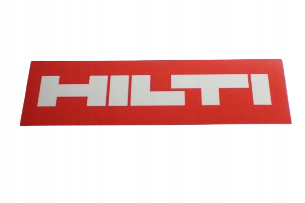 HILTI NAKLEJKA STICKER - 14275788687 - oficjalne archiwum Allegro