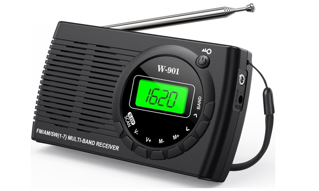 RADIO PRZENOŚNE AMFM KIESZONKOWE NA BATERIE WODEKE w 901 - 14992127499 - oficjalne archiwum Allegro