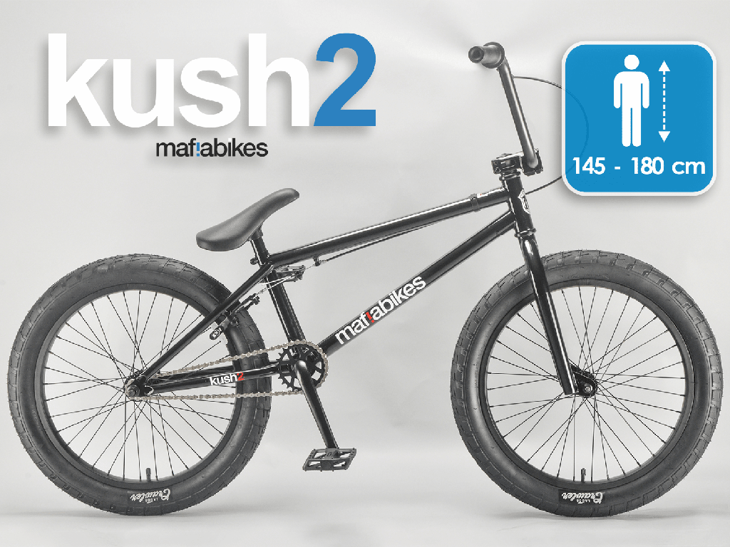 Rower BMX 20" MAFIABIKES Kush2 Black - 7658700113 - oficjalne archiwum Allegro