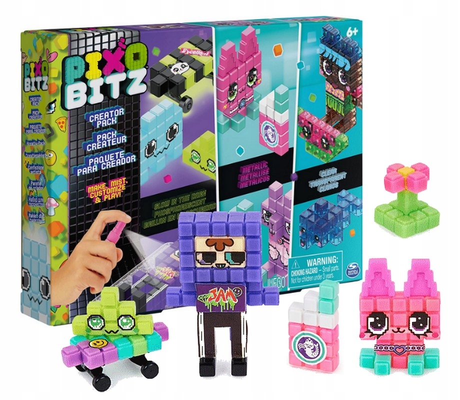 PIXOBITZ CREATOR PIXELOWE KORALIKI WODNE zestaw - 13343857639 ...