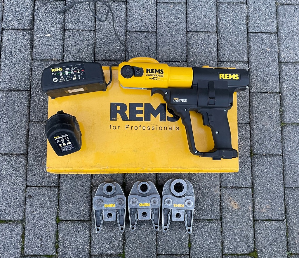 Zaciskarka do rur Rems Akku Press PEX ACC TH16 20 - 13309676019 ...