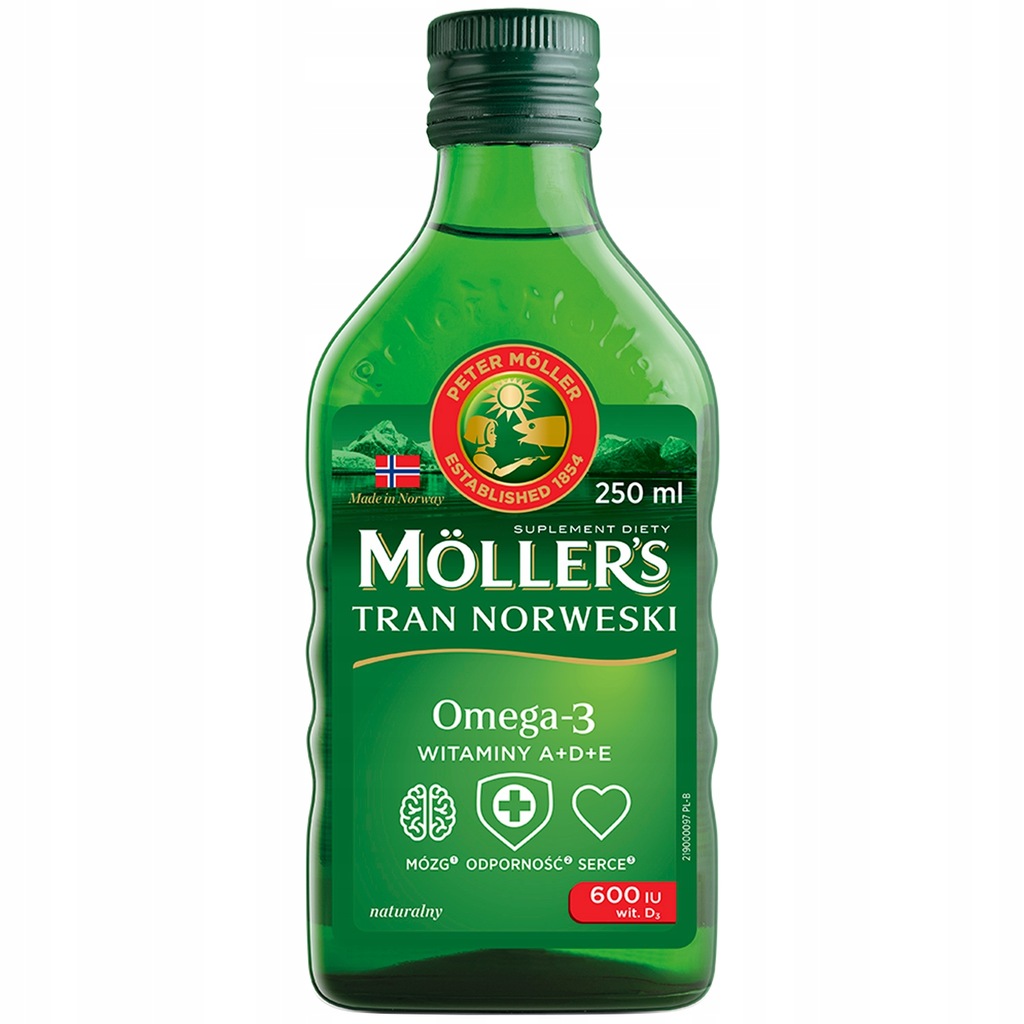 MOLLERS olej rybi (tran) płyn 250 ml - 12428240428 - oficjalne archiwum ...