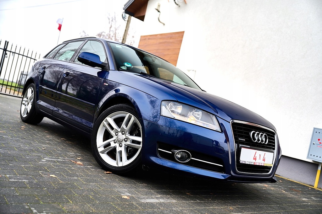 AUDI A3 4x4 2.0 diesel 170KM S-LNE oryginal z NIEMIEC - 14926579523 ...
