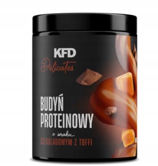 Budyń proteinowy KFD 450 g o smaku czekoladowym z tofii 15 porcji ...