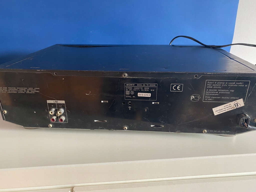 Magnetofon SONY TC -KE200 - 11409462426 - oficjalne archiwum Allegro