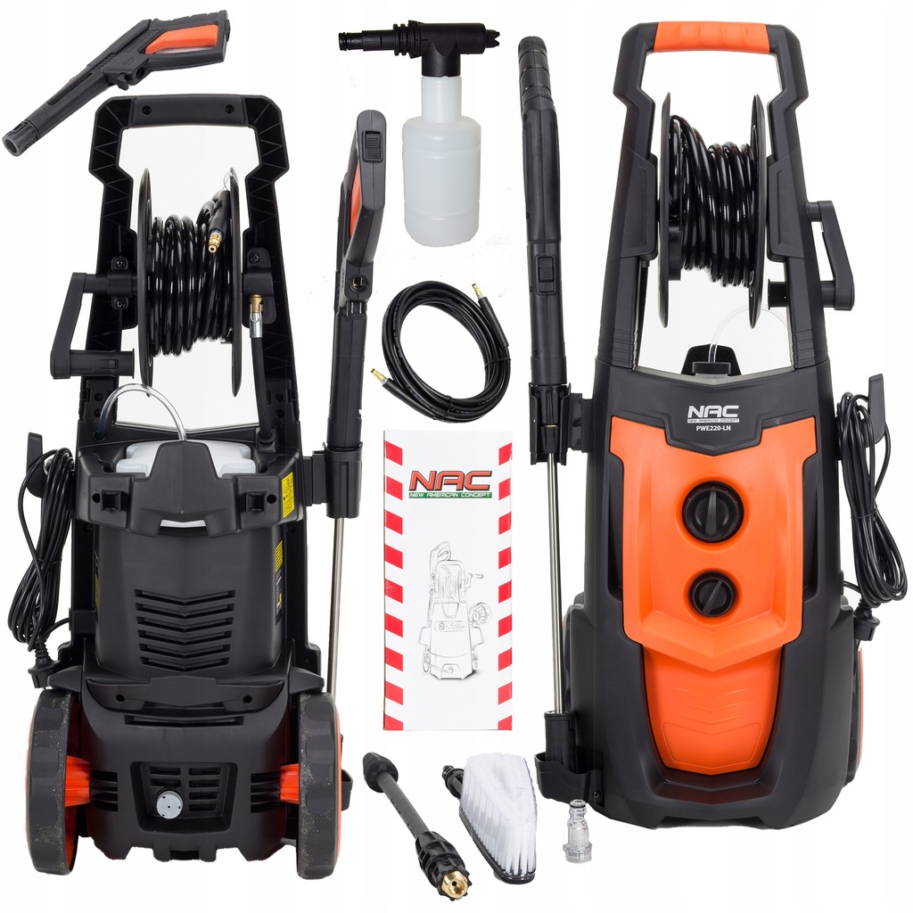 MYJKA CIŚNIENIOWA NAC PWE220-LN 2200W 390lh 150bar - 9801781426 - oficjalne archiwum Allegro