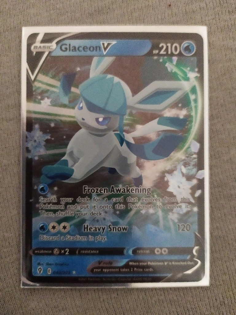 Glaceon V - Evolving Skies Ultra Rare - 12528568752 - oficjalne ...
