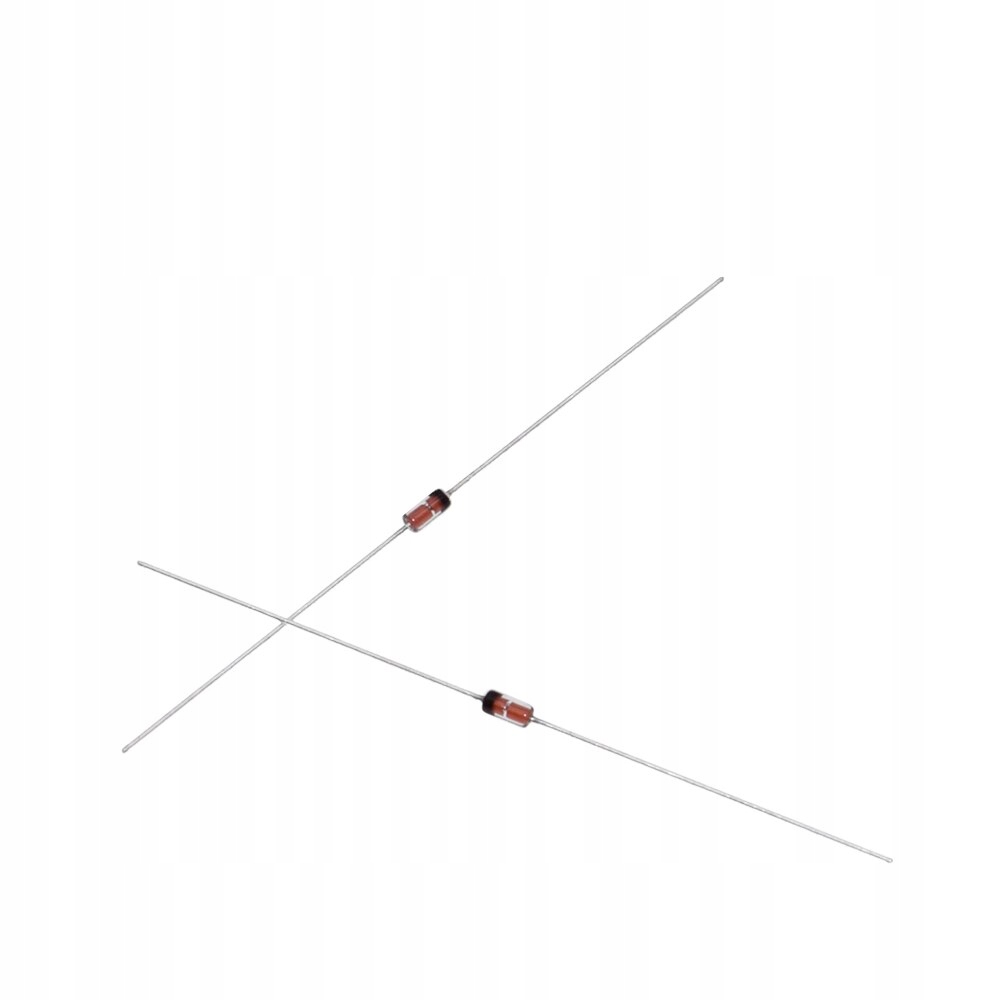 10 sztuk dioda germanowa 1N34A DO-35 1N34 IN34A - 12426624565 ...