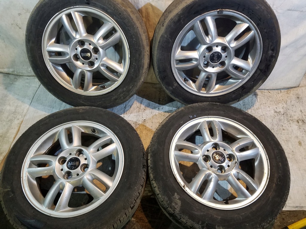 FELGI ALUMINIOWE ALUFELGI MINI COOPER R56 R15 15'' - 13156196646 ...