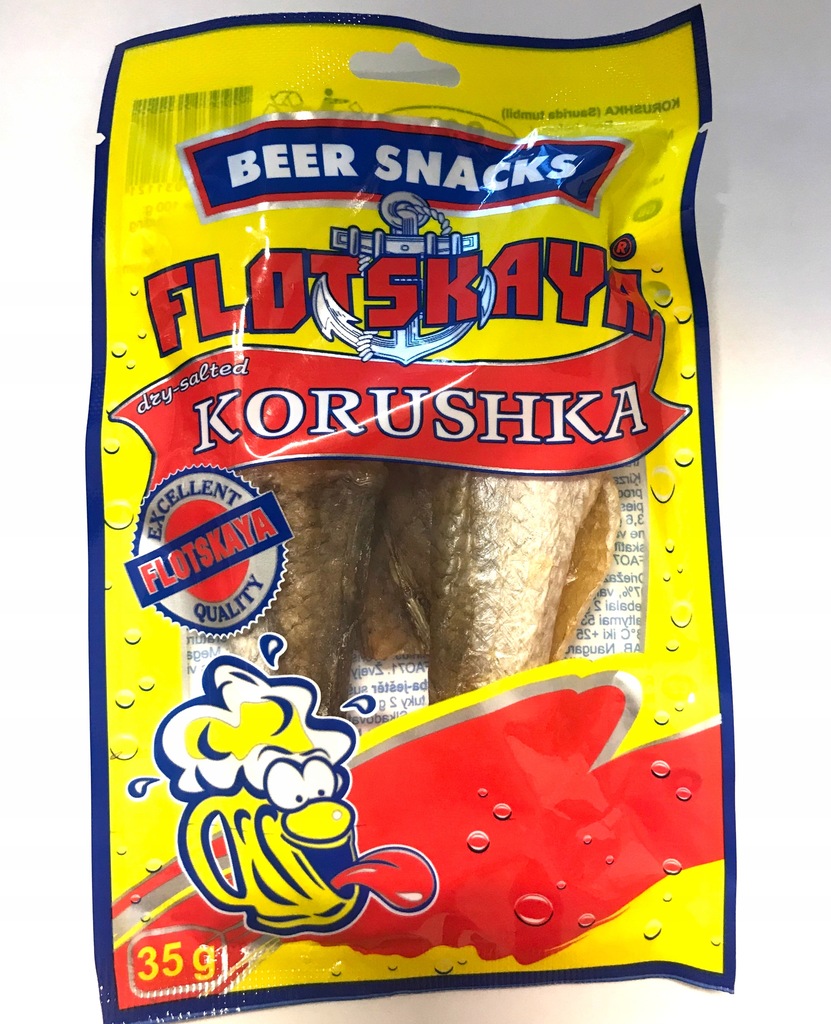 Ryba suszona, przekąska do piwa, korushka 35g - 9698456262 - oficjalne ...