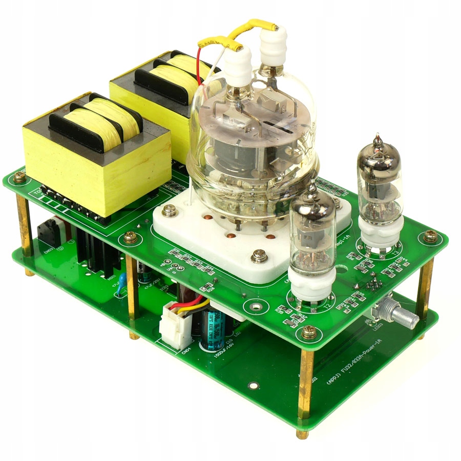 Wzmacniacz mocy na lampach elektronowych FU32/832A - 10817009697 ...
